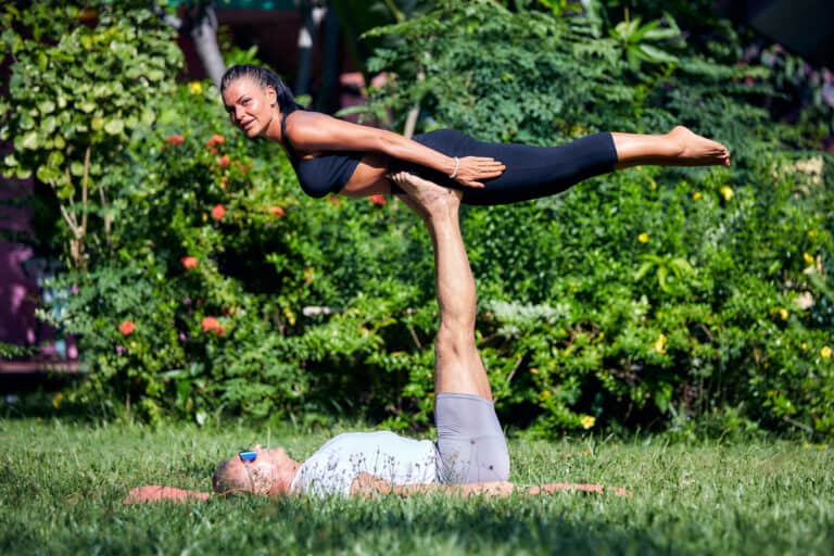 Yoga for Two (People Really Do Such Things Together) - Be in shape